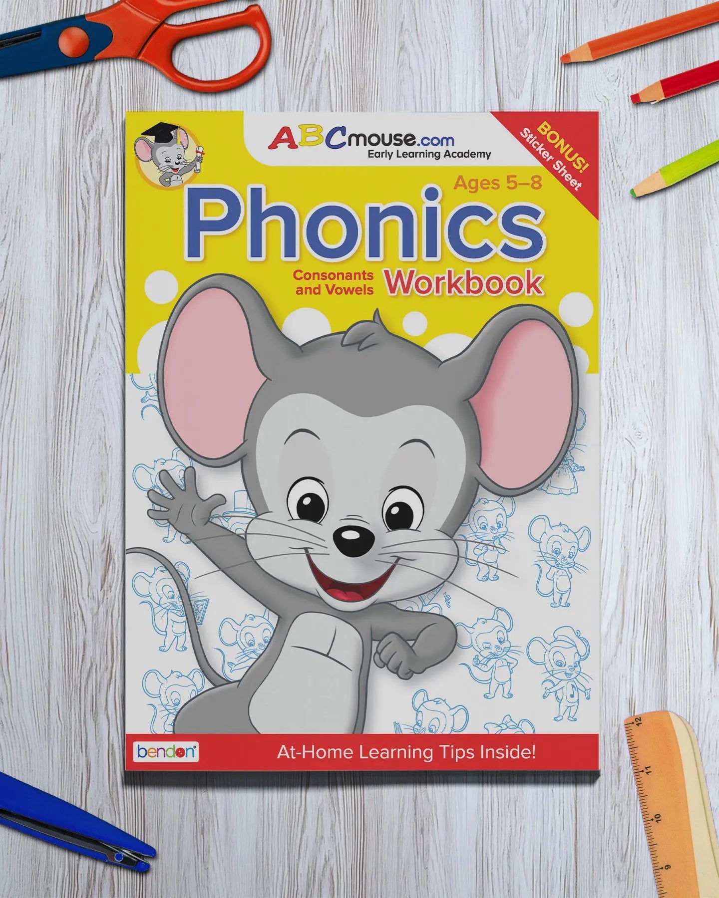 Phonics: Consonants and Vowels Workbook – ABCmouse